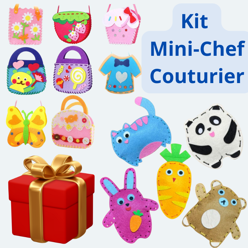 Mini-Couturier | Kit de Couture Ludique pour Enfants – Quebeau