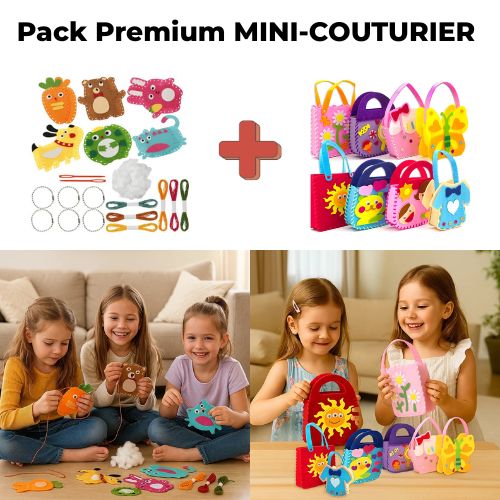 Mini-Couturier | Kit de Couture Ludique pour Enfants – Quebeau